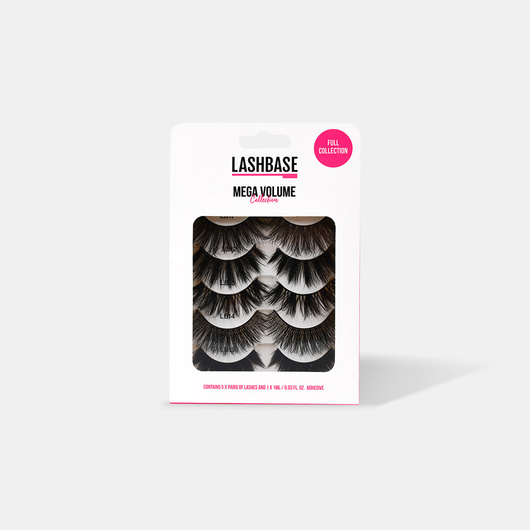 Mega Volume Collection Strip Lashes | LashBase Limited