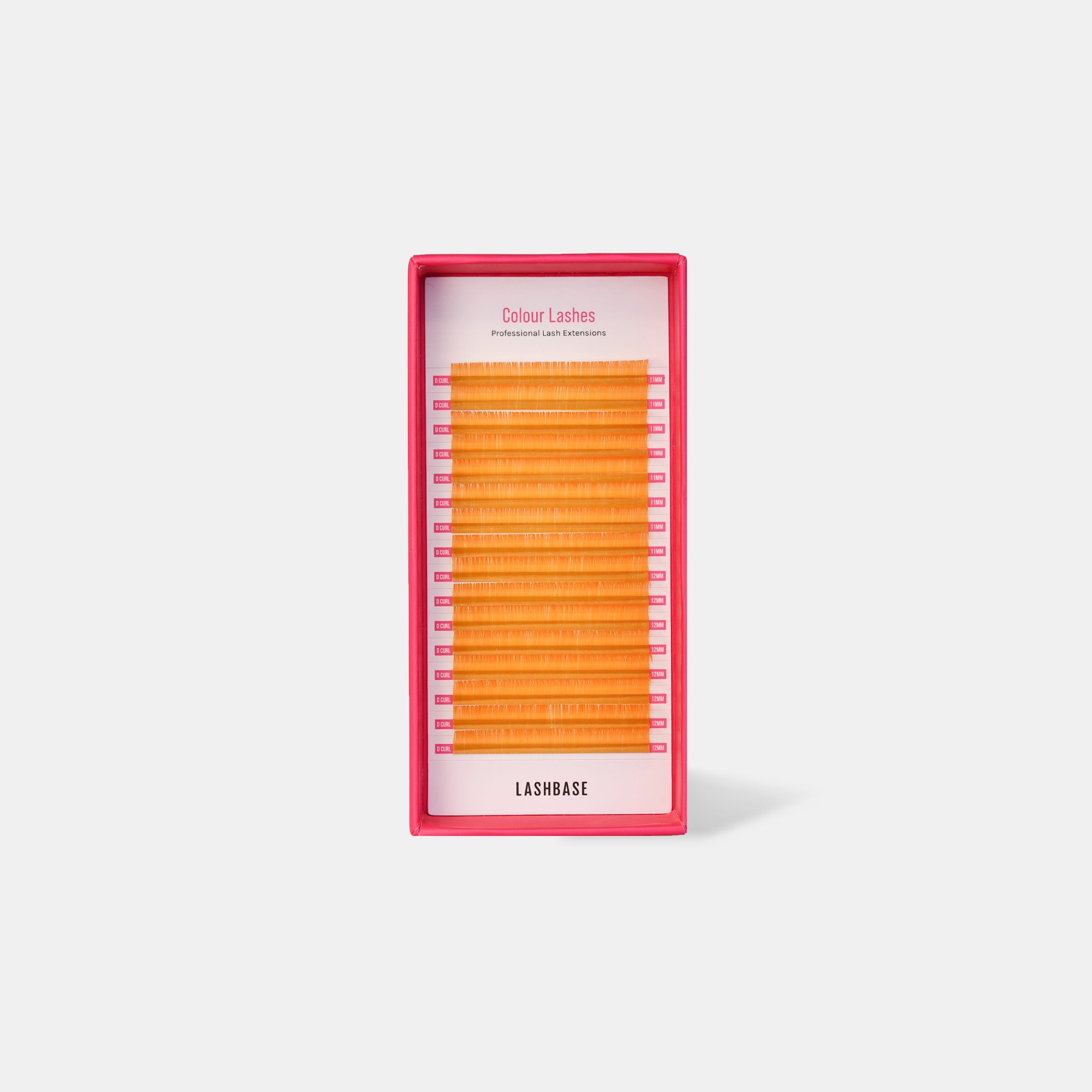 NEW Colour Lashes - Orange | Lash Supplies | LashBase