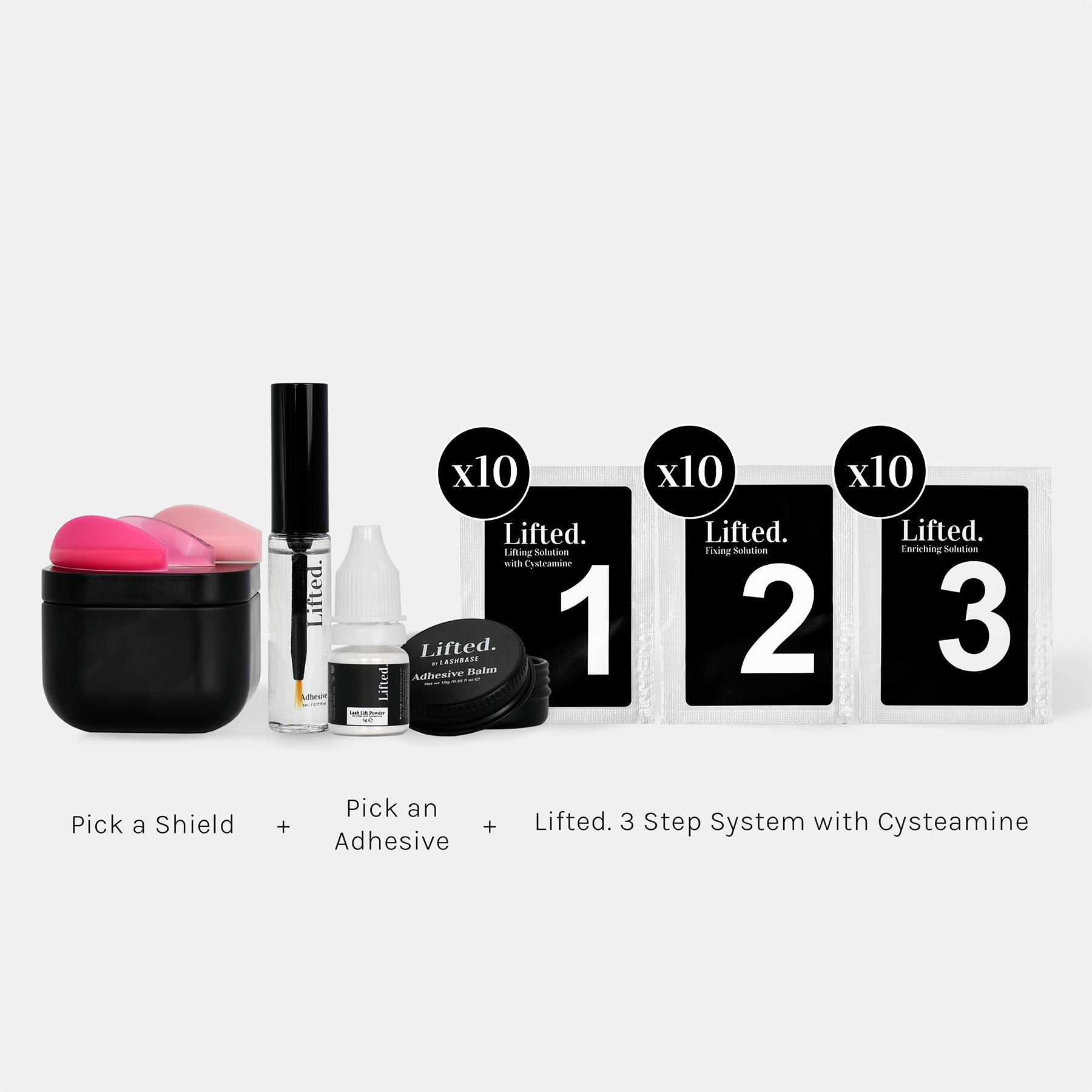 Lifted. Cysteamine Treatment Bundle | LashBase