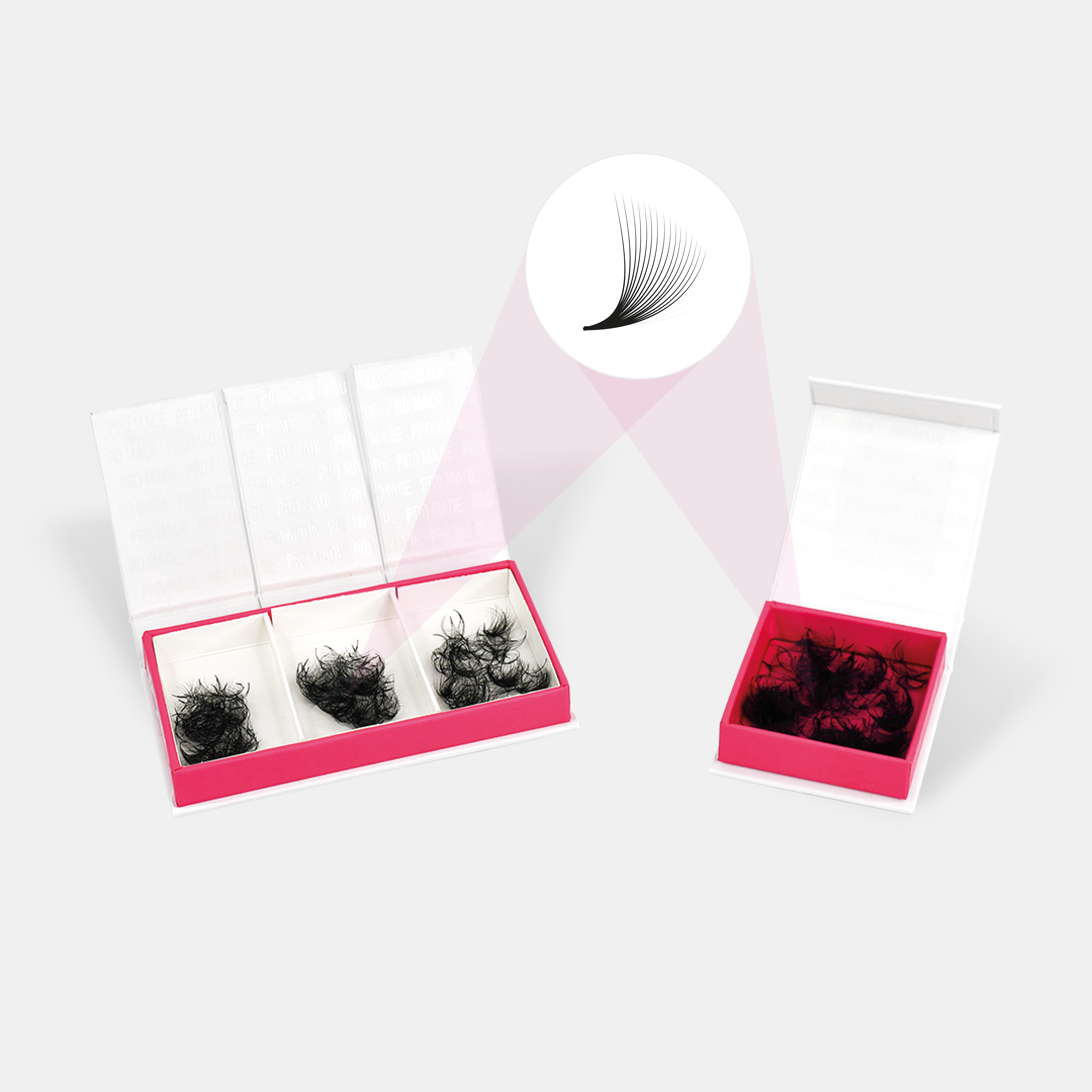 NEW 16D Pro Mades - 750 Fans | Lash Supplies | LashBase