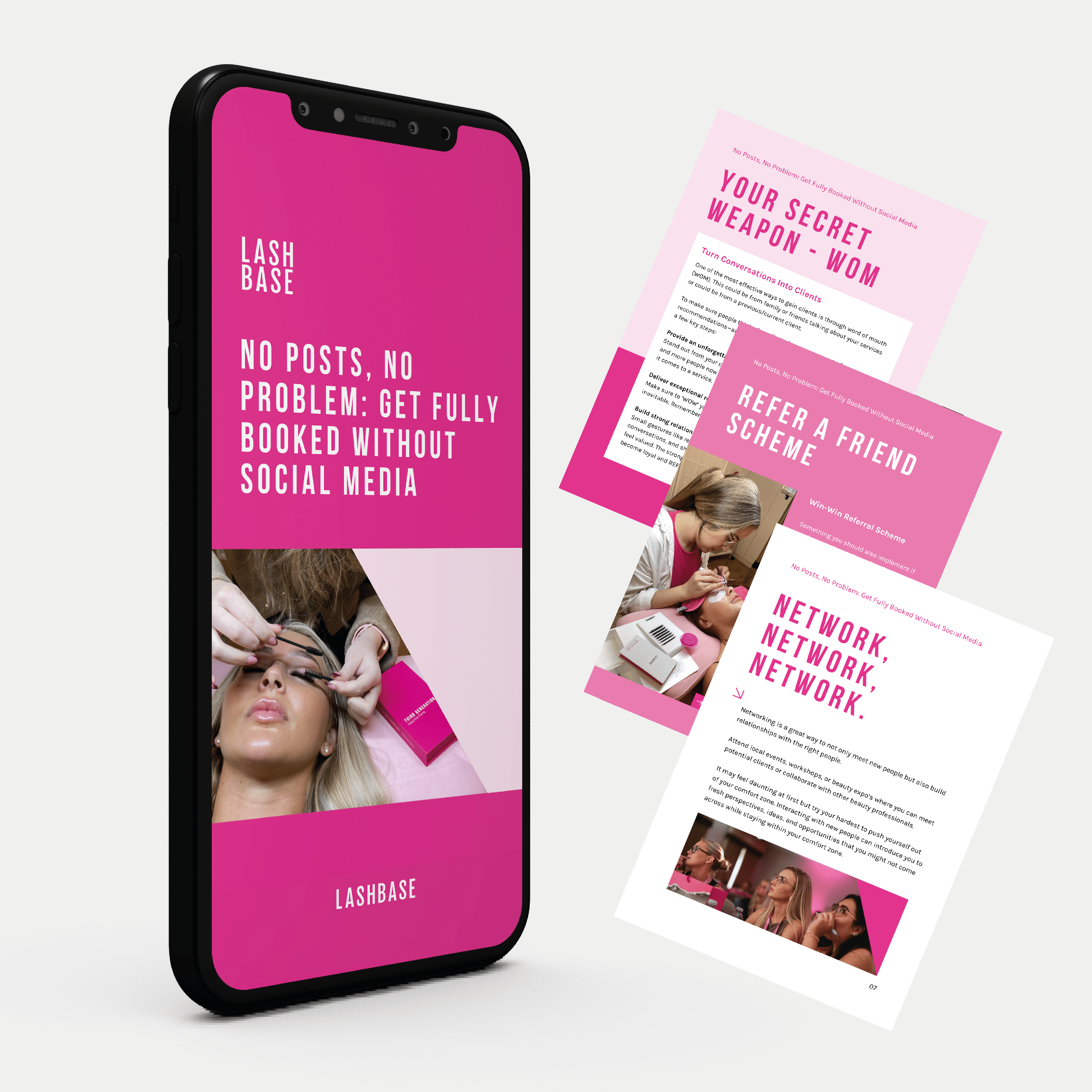 eBook - Get Fully Booked Without Social Media | LashBase