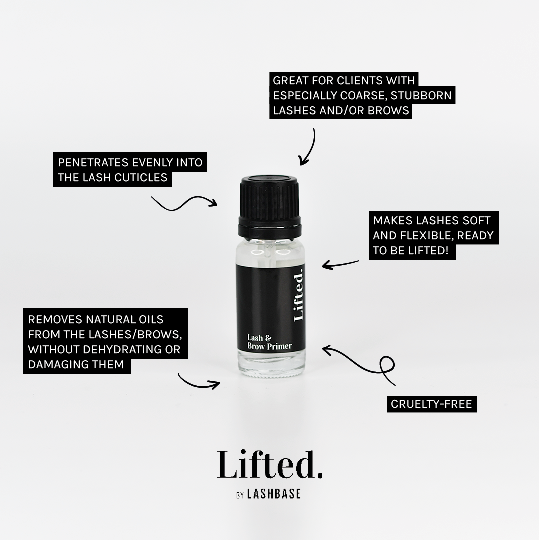 Lifted. Lash & Brow Primer | Lash Supplies | LashBase