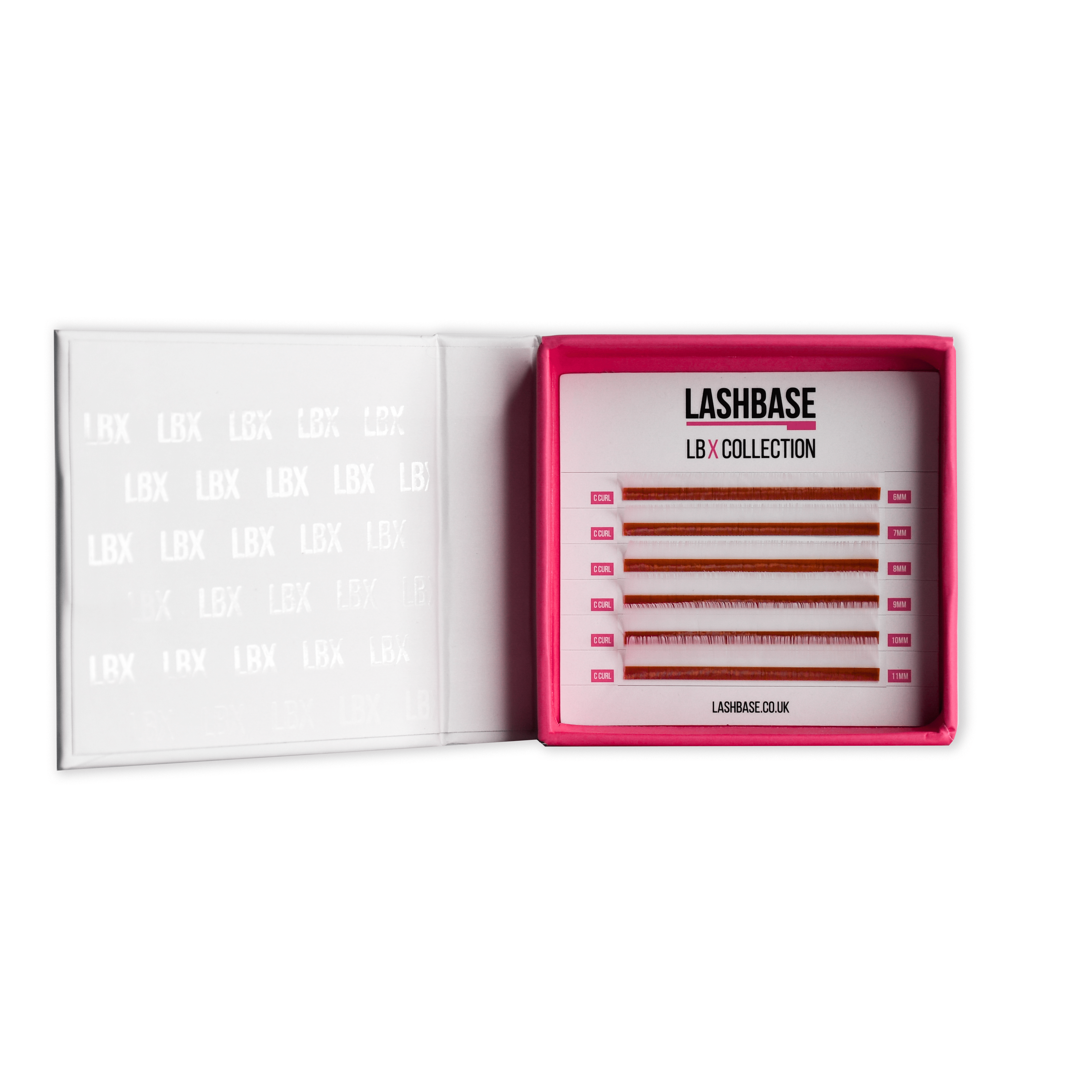 LBX Collection Coloured Lashes - White | LashBase Limited
